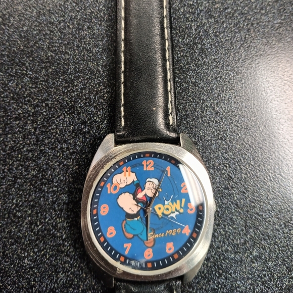 Accessories | 75 Year Popeye Vintage Watch Needs Battery | Poshmark